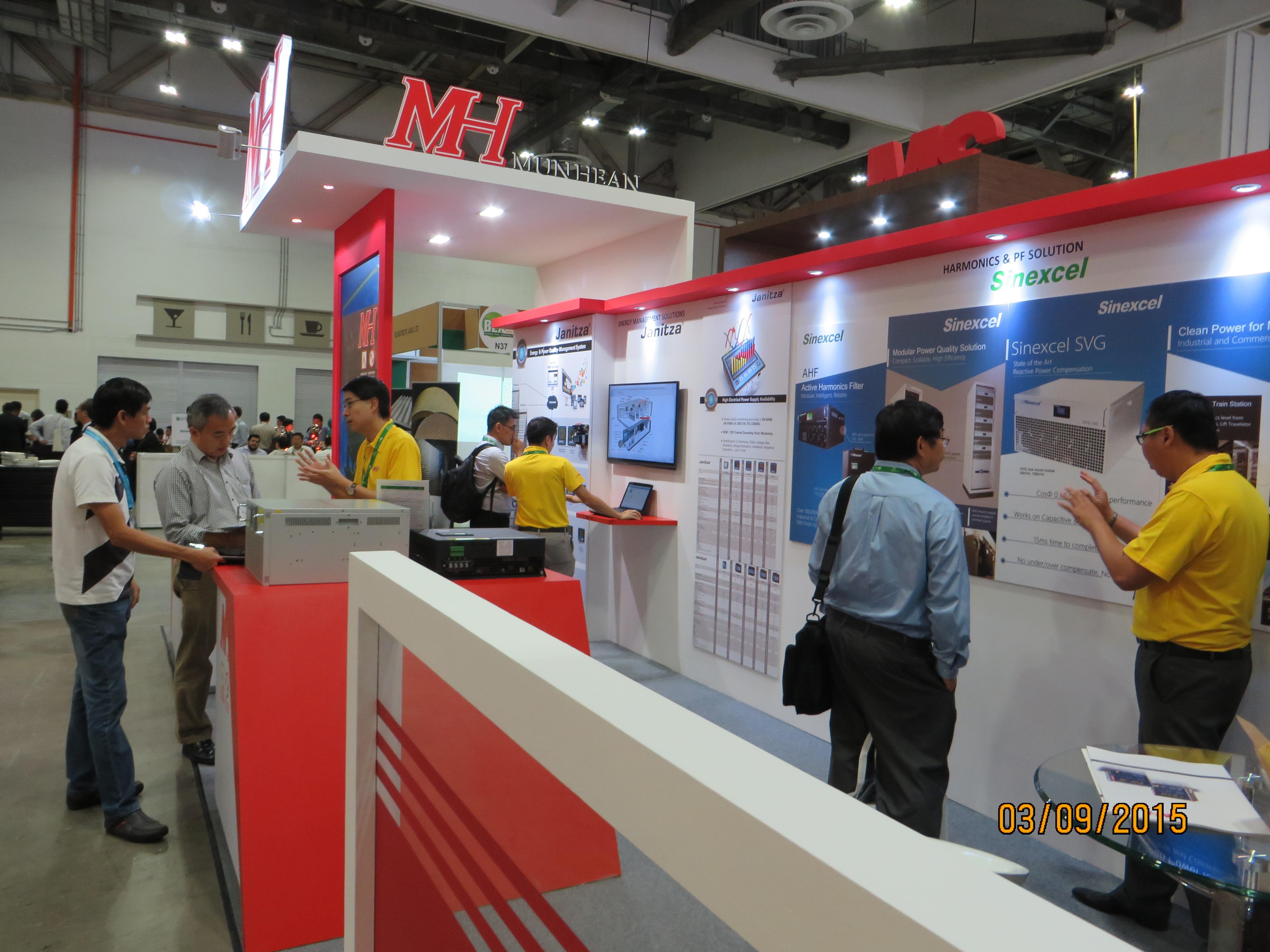 MH showcase the latest Energy Monitoring & PQ Solutions @ BEX Asia 2015 ...